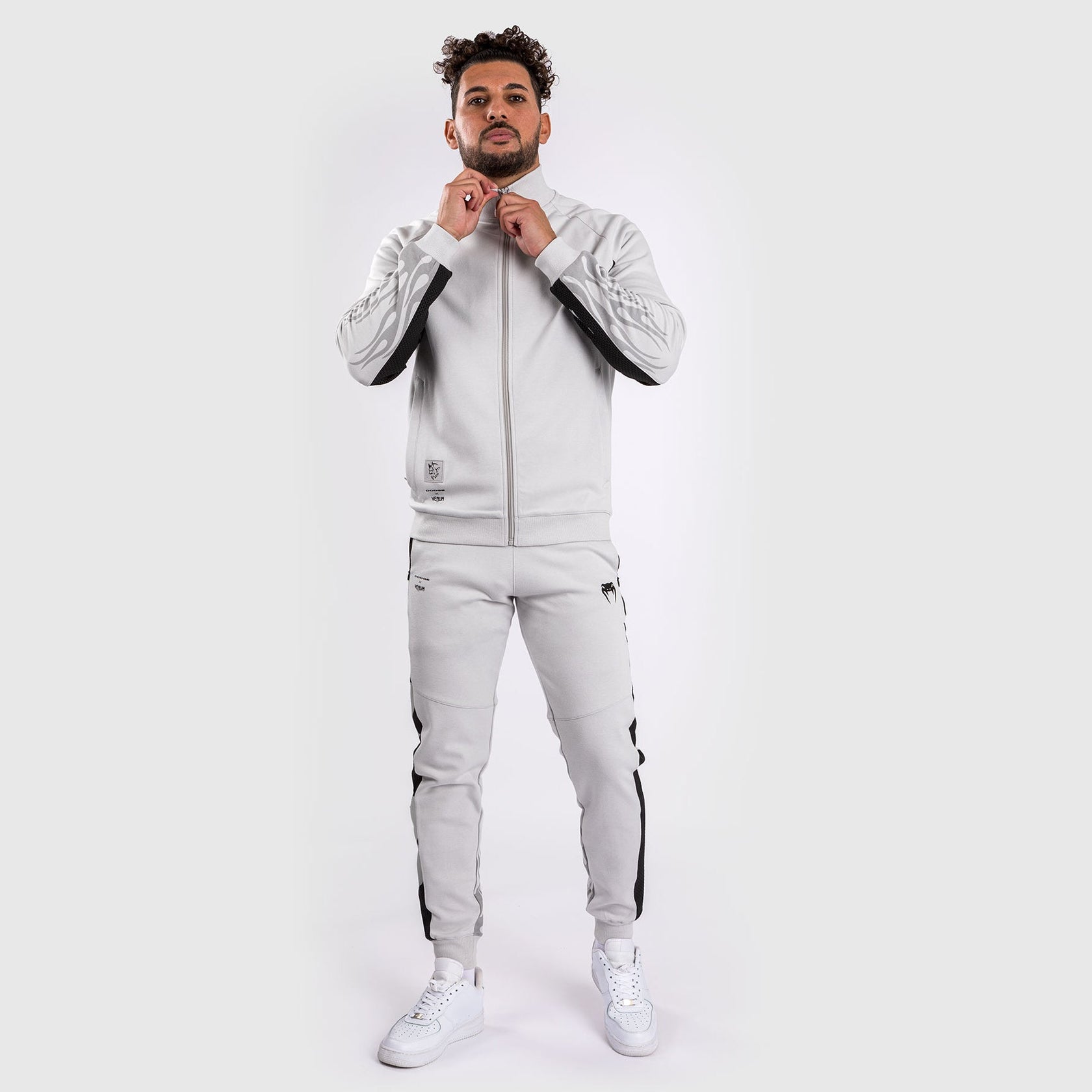 Venum x Dodge Demon 170 Men's Full-Zip Jacket - Grey - Venum