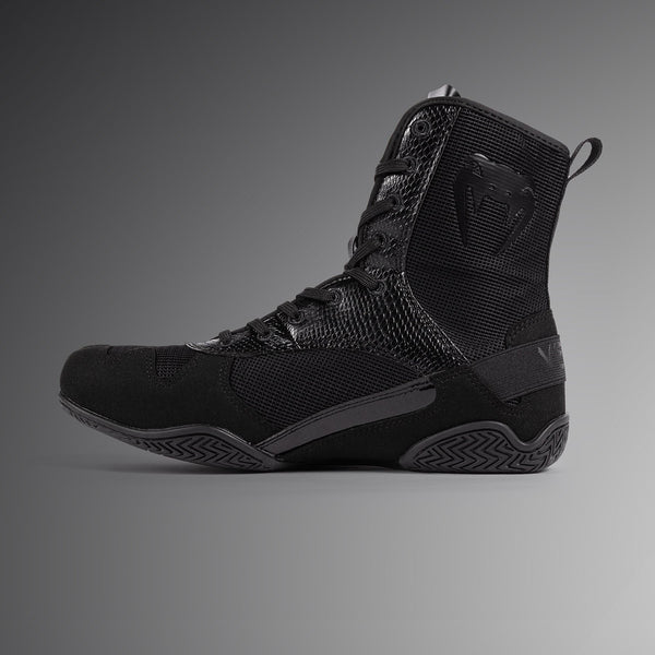 Venum Elite Boxing Shoes - Black - Venum