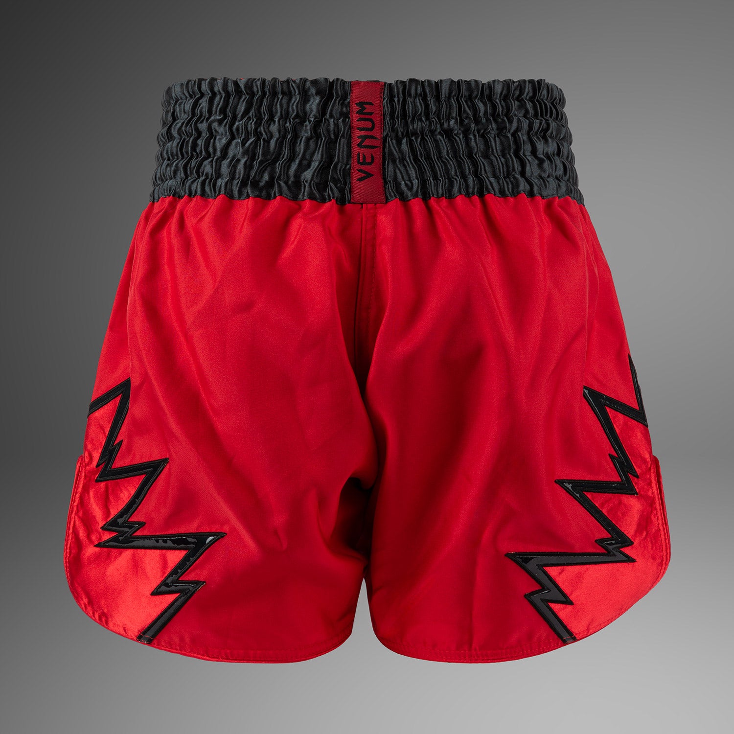 Venum Inferno Muay Thai Shorts - Red/Charcol Grey/Black - Venum