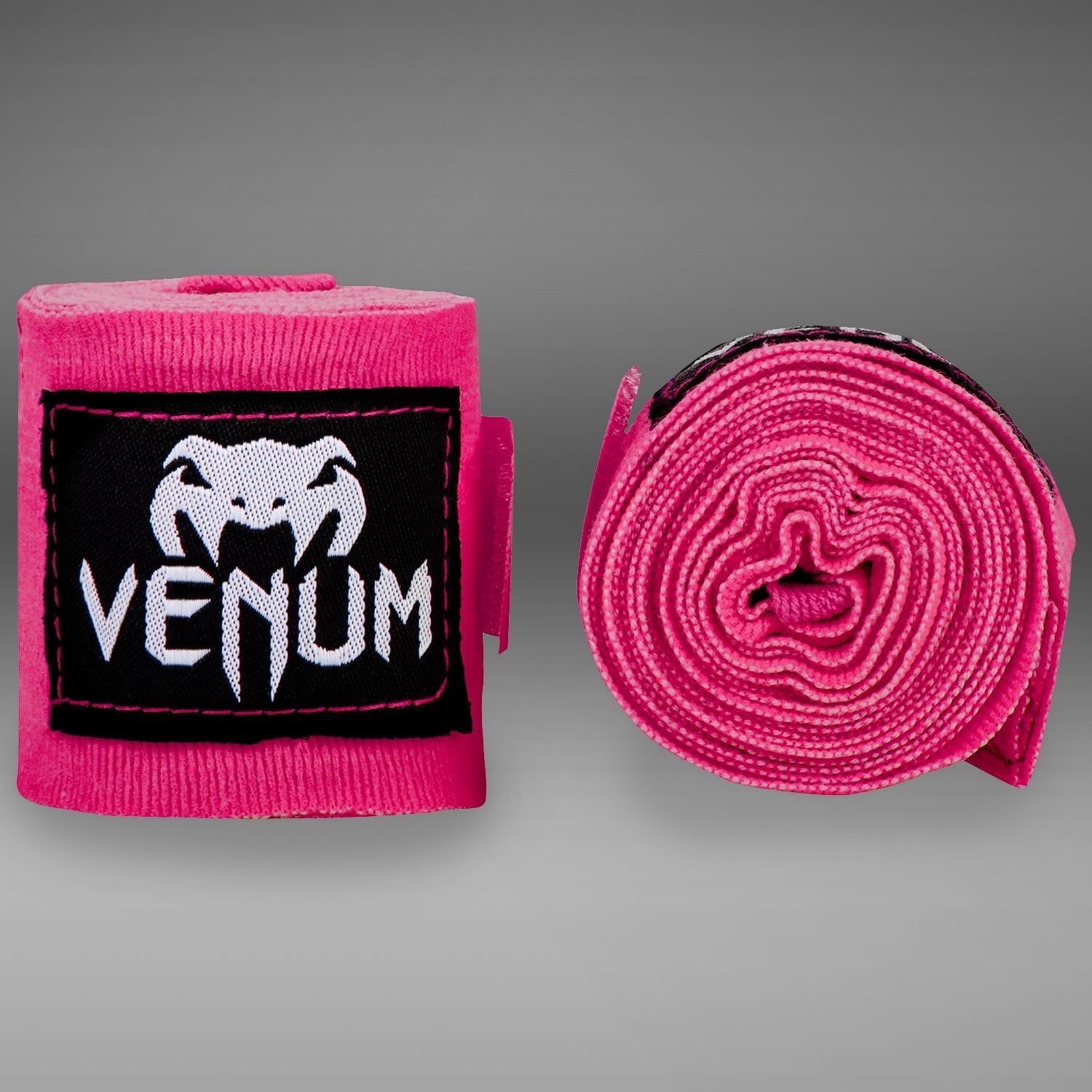 Venum Kontact Boxing Hand Wraps - Neon Pink - 2.5m (98 in) - Venum