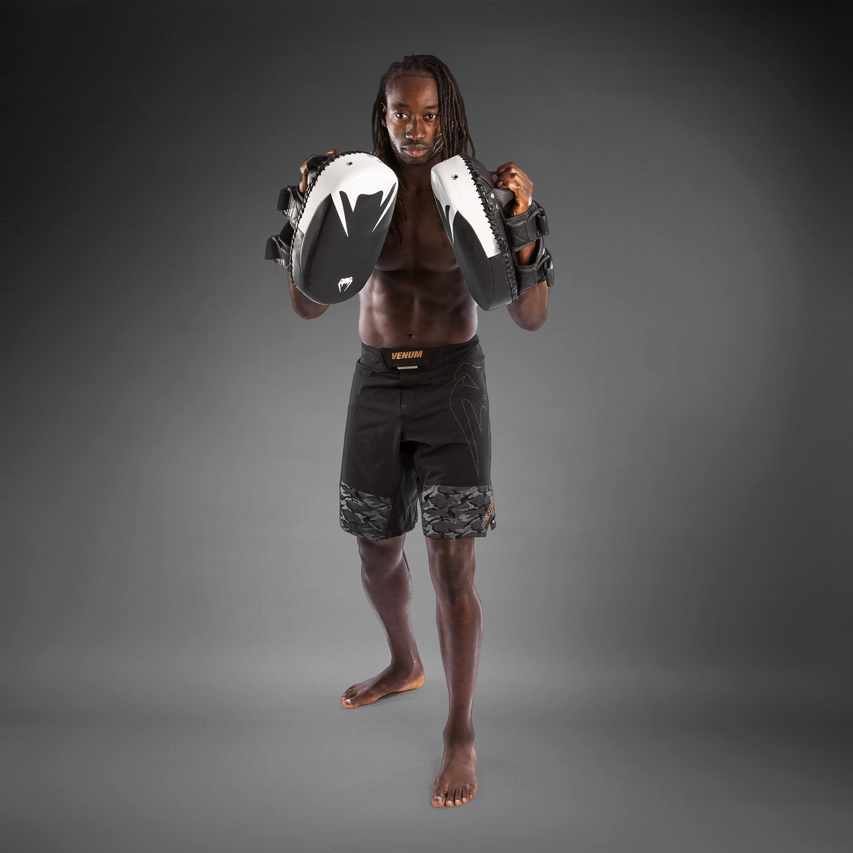 Venum Kick Boxing 2.0 Micro Fiber Paos - Black/White - Venum
