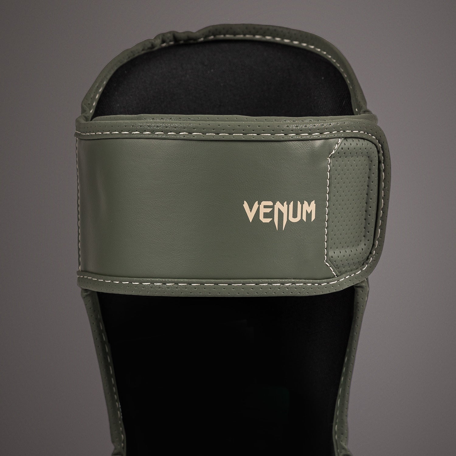Venum Impact Evo Shin Guards - Military Green - Venum