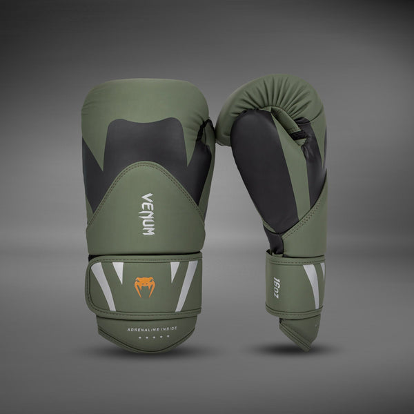 Venum Challenger 4.0 Boxing Gloves - Khaki/Black - Venum