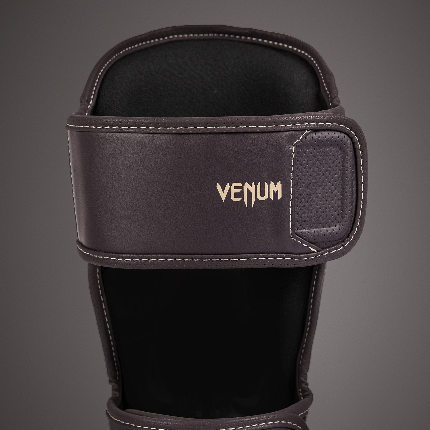 Venum Impact Evo Shin Guards - Chocolate - Venum