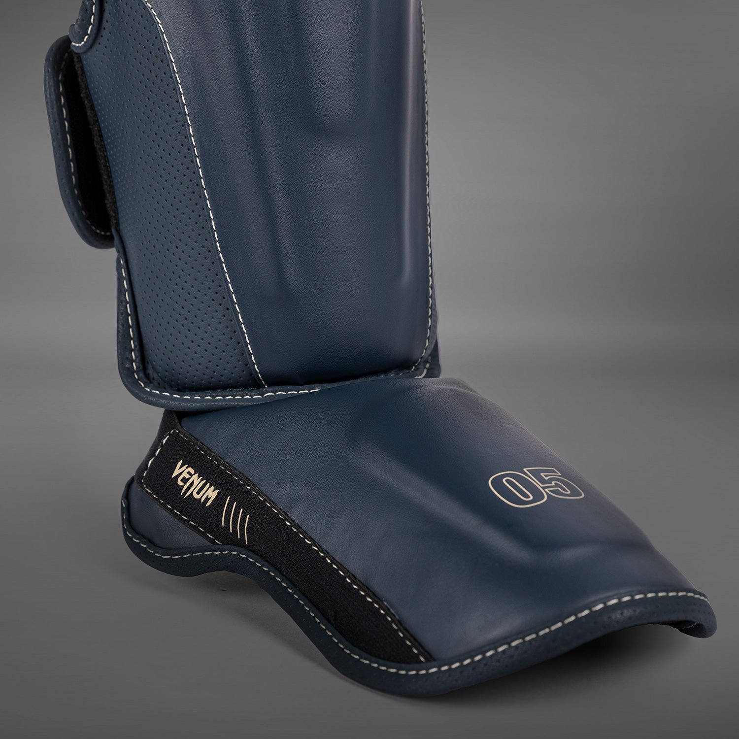 Venum Impact Evo Shin Guards - Icy Blue - Venum