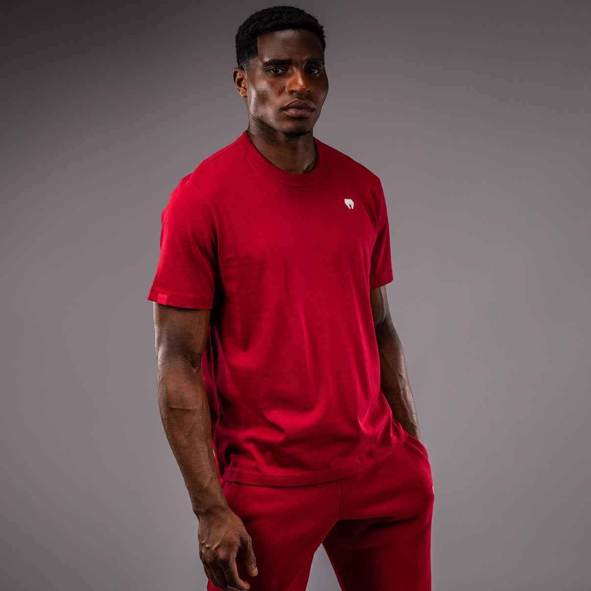 Venum Silent Power T-Shirt - Cherry Red - Venum