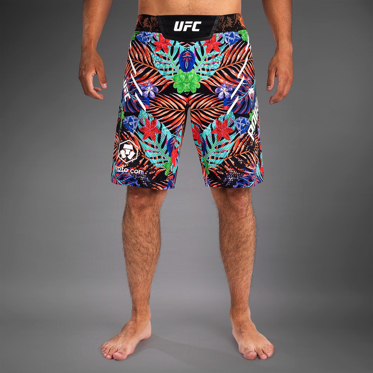 Men's UFC Unrivaled by Venum Blue Dustin Poirier Long Fit Fight Short ...