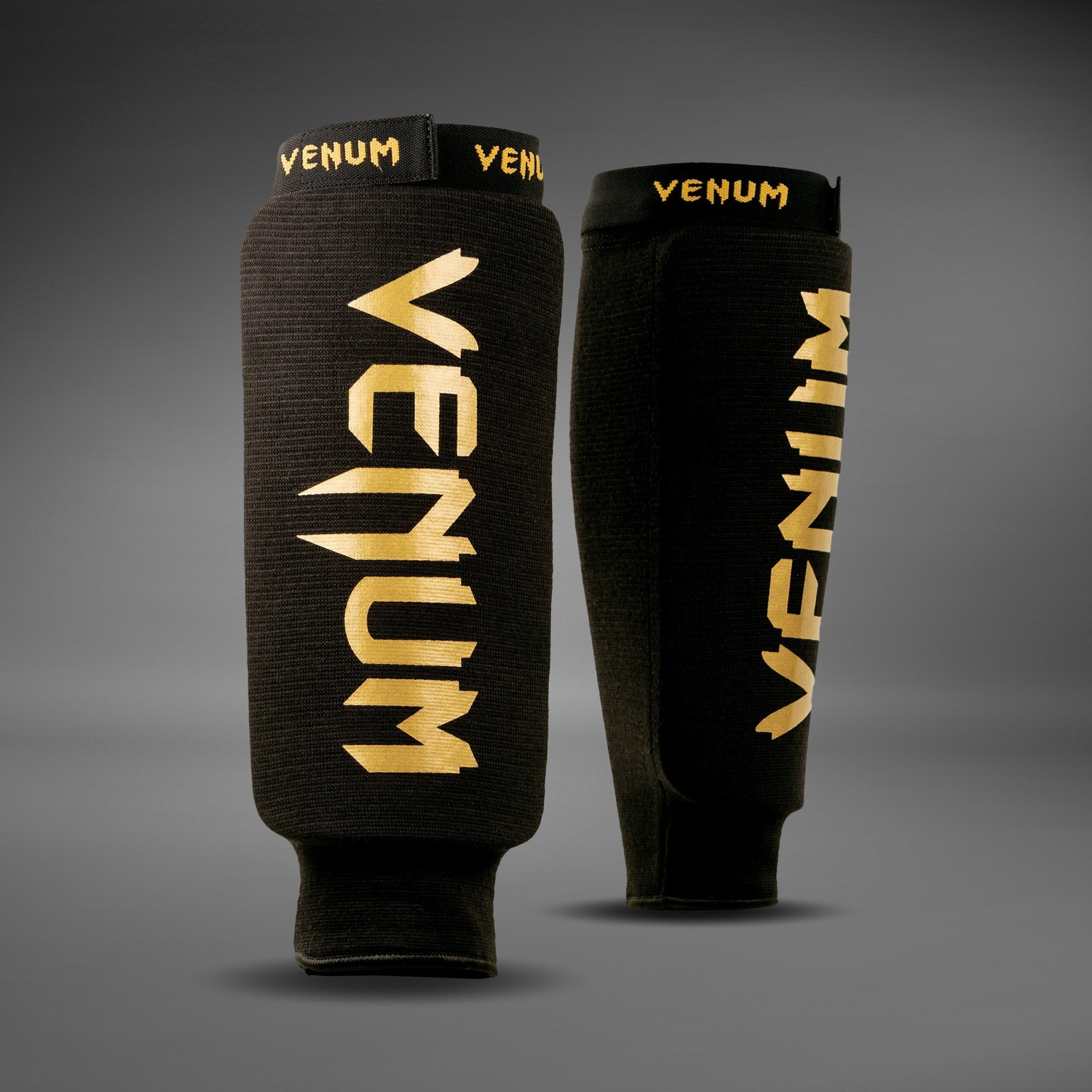 Venum Kontact Shin Guards - without foot - Venum