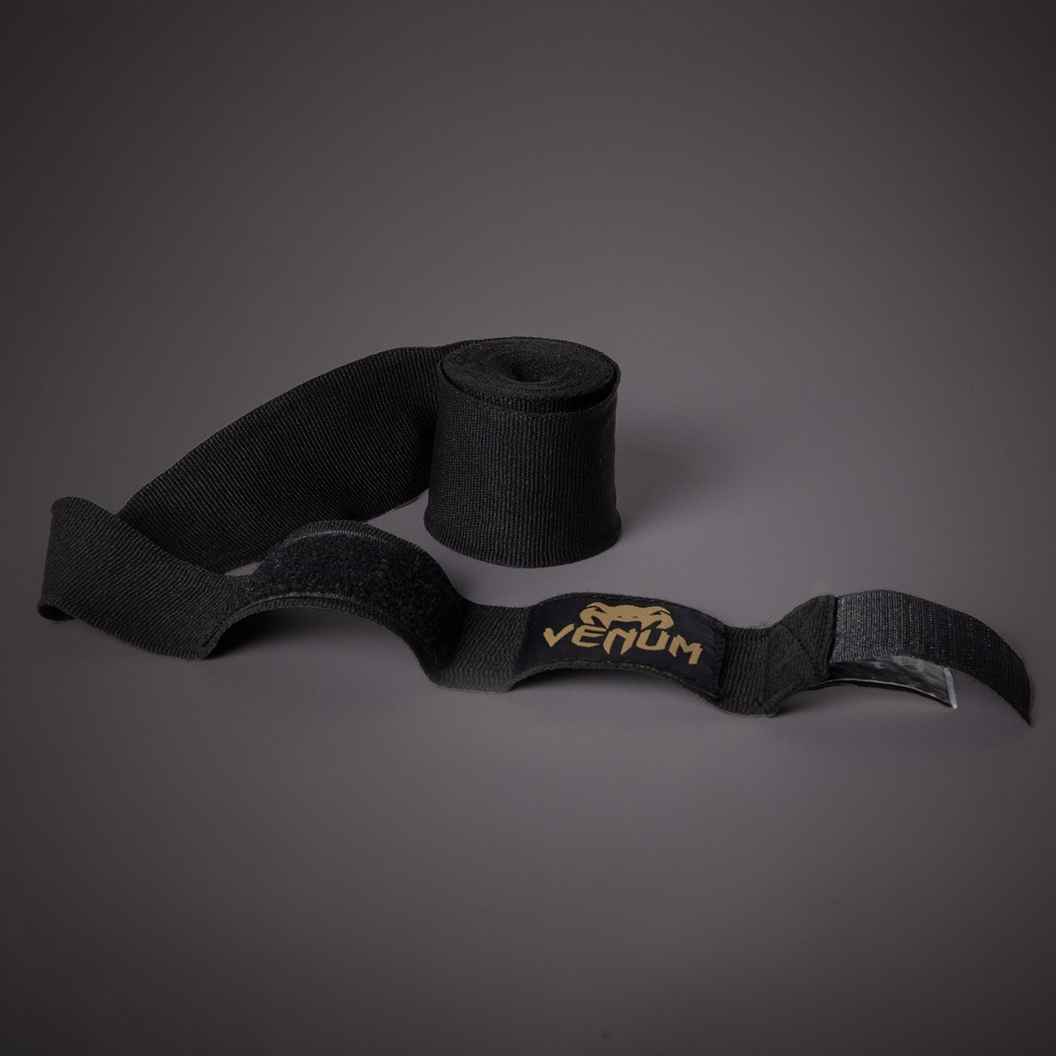 Venum Kontact Boxing Hand Wraps - Black/Gold - 4.5m (180 in) - Venum