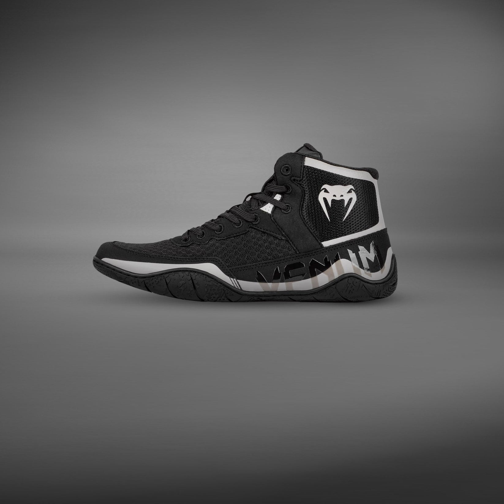 Venum Elite Wrestling Shoes - Black/Sand - Venum