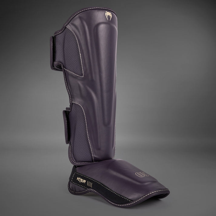 Venum Impact Evo Shin Guards - Deep Purple - Venum