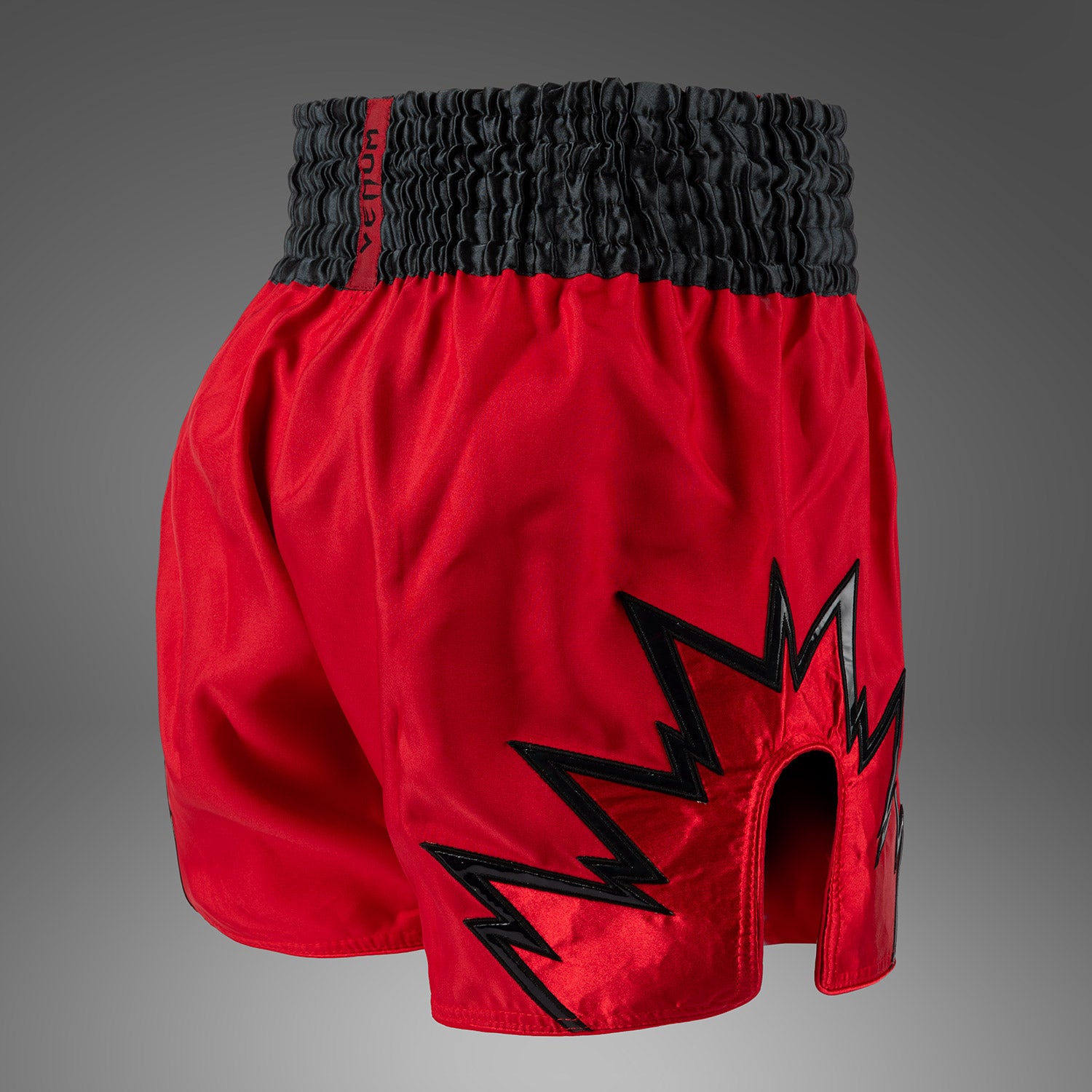 Venum Inferno Muay Thai Shorts - Red/Charcol Grey/Black - Venum