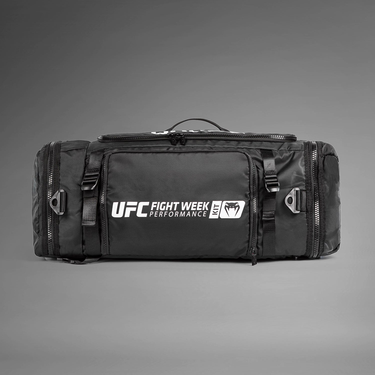 UFC Adrenaline by Venum Fight Week Duffle Bag - Black - Venum